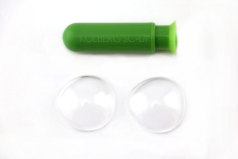 Single Use Sterile Corneal Shields Pair with Suction Cup | Kolberg Ocular